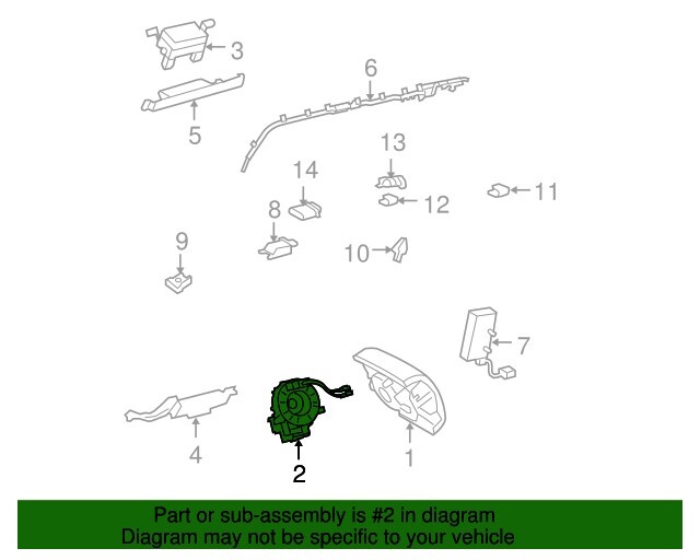 84307-30090 Genuine Toyota Cable Sub-Assy Spiral 8430730090 OEM | eBay