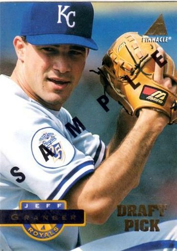 PINNACLE1994 MLB BASEBALL PROMO TRADING CARD - JEFF GRANGER #269 DRAFT ...