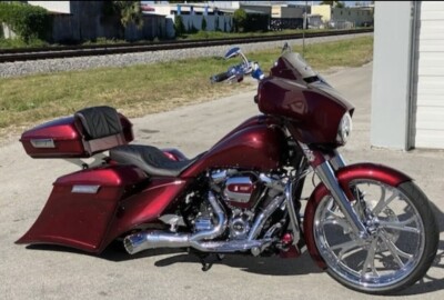 Harley Davidson 97-07 Complete bagger Kit Flh Down/out 8" lids w ...