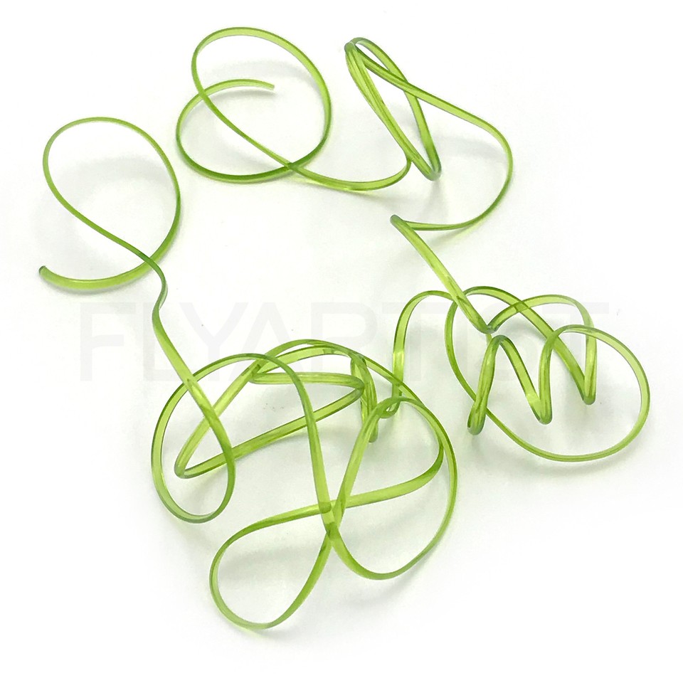 HALF ROUND D RIB - Hareline Fly Tying Vinyl Ribbing Material in 20 ...