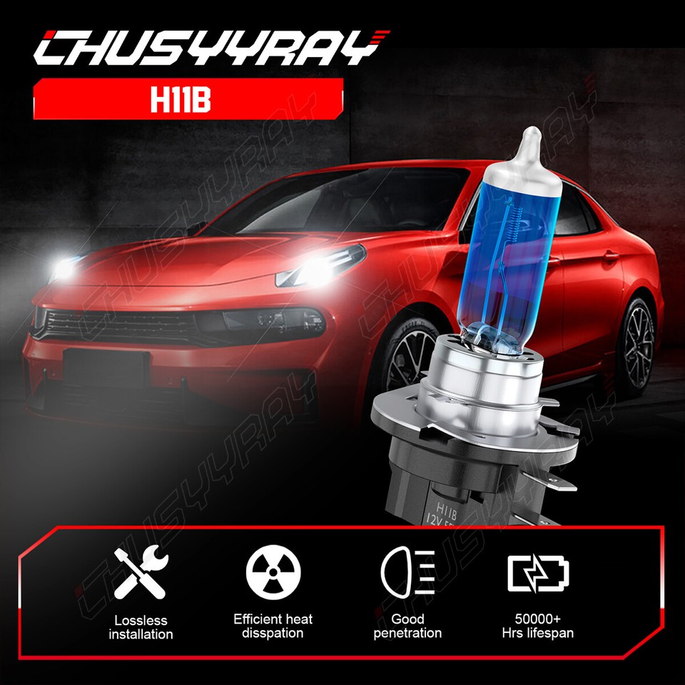 For Hyundai Santa Fe Sport 2013-2016 H7+H11B 4pcs Halogen Headlight Hi/Low Beam | eBay