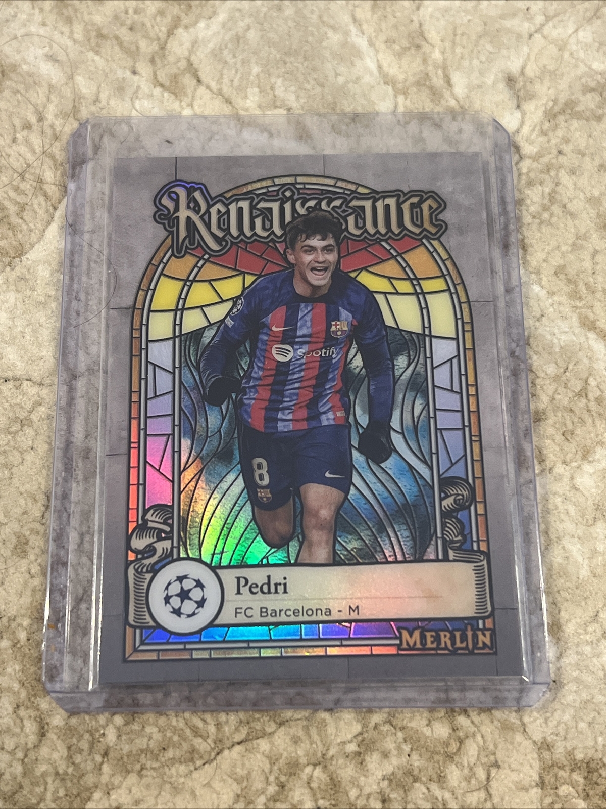 2022-23 Topps Merlin Chrome PEDRI Renaissance Refractor CASE HIT ...