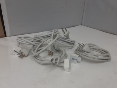 Lot of 5 Original OEM Apple Mac 6FT Power Cord Extension Cords Cables 2 ...