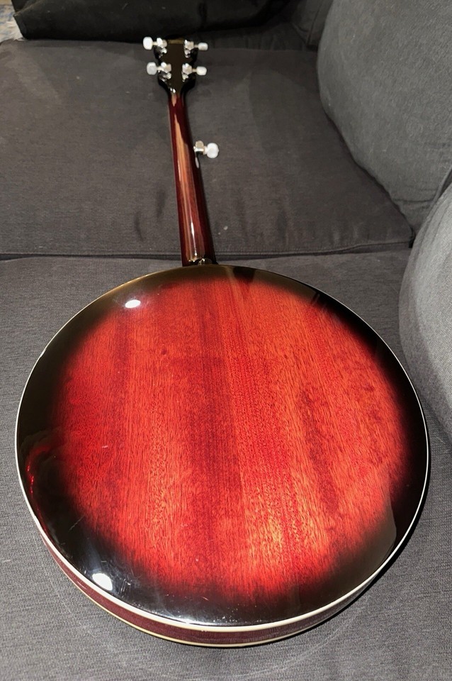 Fender FB-54 Five String Banjo, Mahogany Resonator, Aluminum Tone Ring ...