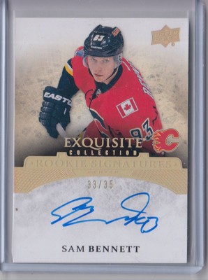 2015-16 UD Exquisite Collection Rookie Gold Spectrum Autograph Sam ...