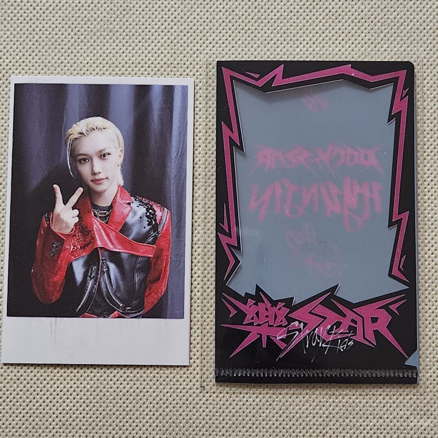 STRAY KIDS 8TH 樂-STAR Rockstar NEMO Ver. JYP Shop POB BENEFIT PHOTOCARD ...
