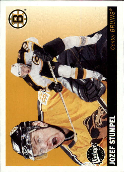 2002-03 Upper Deck Vintage #21 Jozef Stumpel | eBay