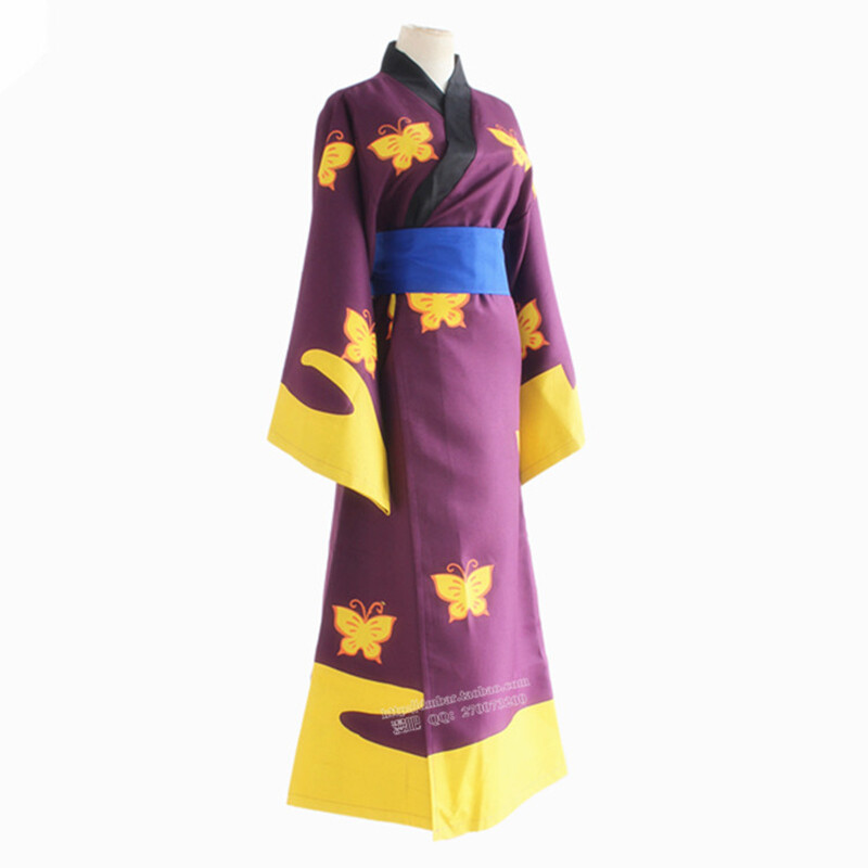 Yukata Roxo Red Yukata Robe