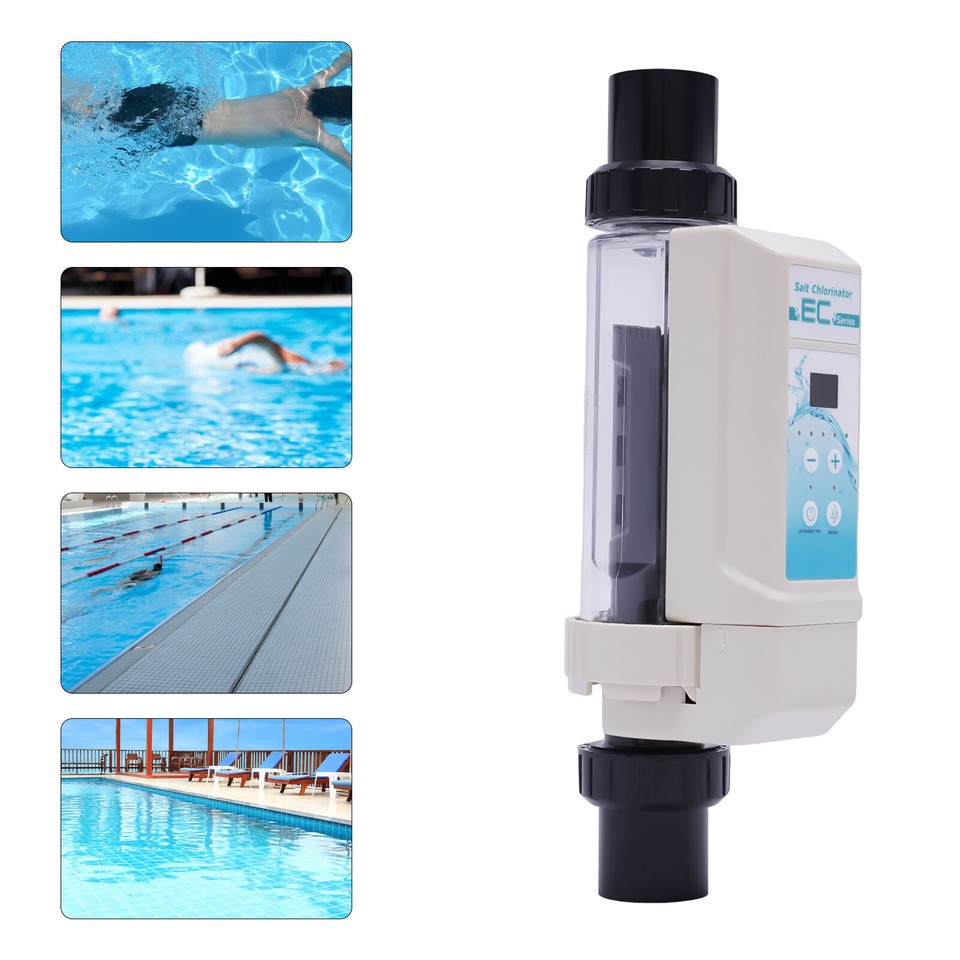Salt Water Chlorinator for ≤ 40m³ Swimming Pool Chlorine Generator ...
