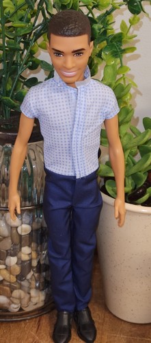 Barbie Careers Dentist Male Ken Doll Slim Smiling Molded Hair AA 2016 ...