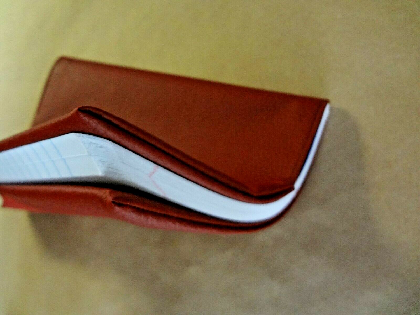 Refillable Composition Faux Leather Cinnabar Notebook Cover (9.75" x 7. ...