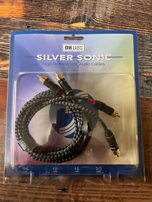 interconnect cable HD Labs Silver Sonic Silver Pulse. New condition. 5 ...