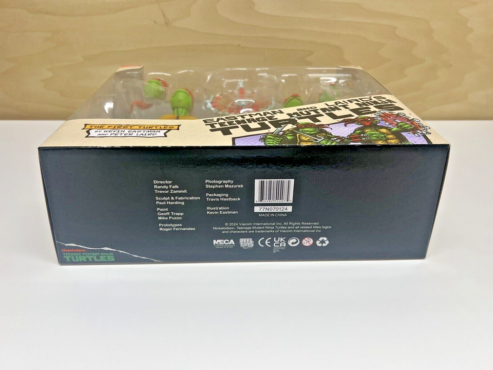 NECA SDCC 2024 Eastman and Laird’s TMNT “The First Turtles” In Hand ...