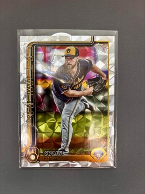 Colin Rea- 2025 Topps Series 1-"Diamante Foil" #75 Milwaukee Brewers ...