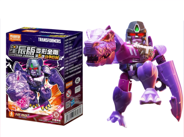 Blokees Transformers Defender Version 06 Blind Box Assembly Model Kits ...