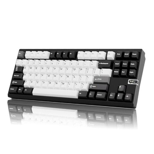 Chilkey ND TKL Aluminum Mechanical Keyboard, 87 Keys Tenkeyless 1.2mm ...