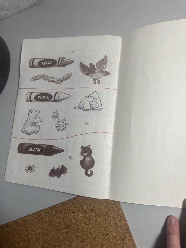 Grover Sesame Street Sticker Fun Coloring Book Vintage Big Bird Cookie ...