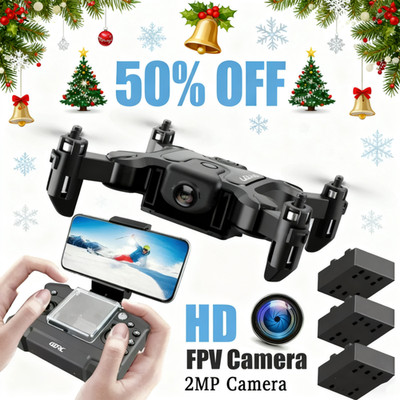 4DRC-V2 RC Quadcopter Mini Drohne faltbare Flügel WIFI FPV mit Kamera ...