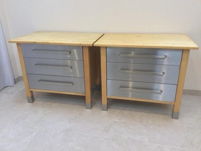 IKEA Varde Freestanding 3-Drawer Kitchen Unit | eBay UK