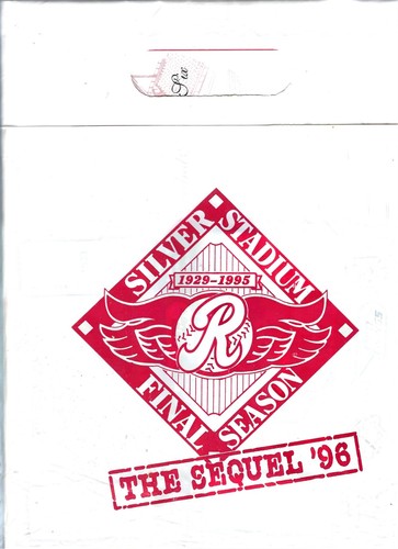 1996 Silver Stadium Rochester NY Red Wings 'Final Game' Souvenir Packet ...