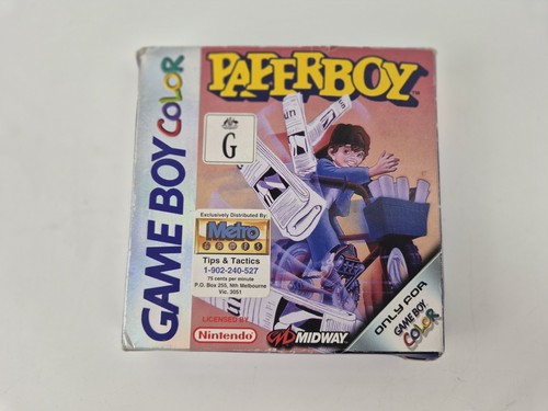 Paperboy Nintendo Game Boy Color Boxed - COMPLETE | eBay