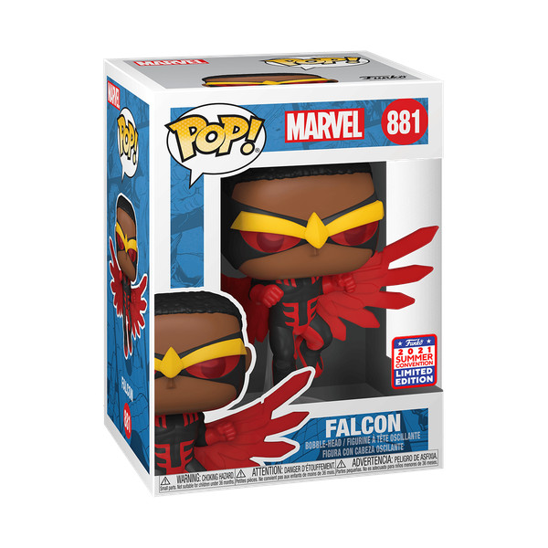 Funko Pop! Vinyl: Marvel - Falcon - San Diego Comic Con (SDCC ...
