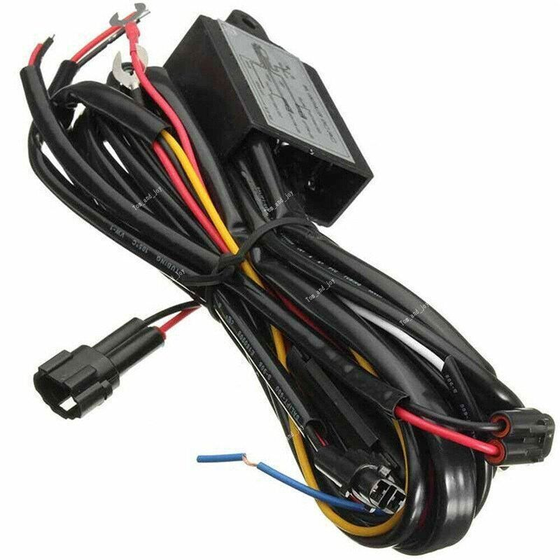 DRL LED Daytime Running Light Relay Harness Automatic Control On Off ...