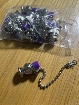 A lot of 5, 10 or 25 of new 75 OHMS +/- 1%, 0.5 Watt BNC Terminator ...