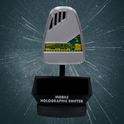 Star Trek Voyager Mobile Emitter Prop The Doctor EMH 3D Printed ...
