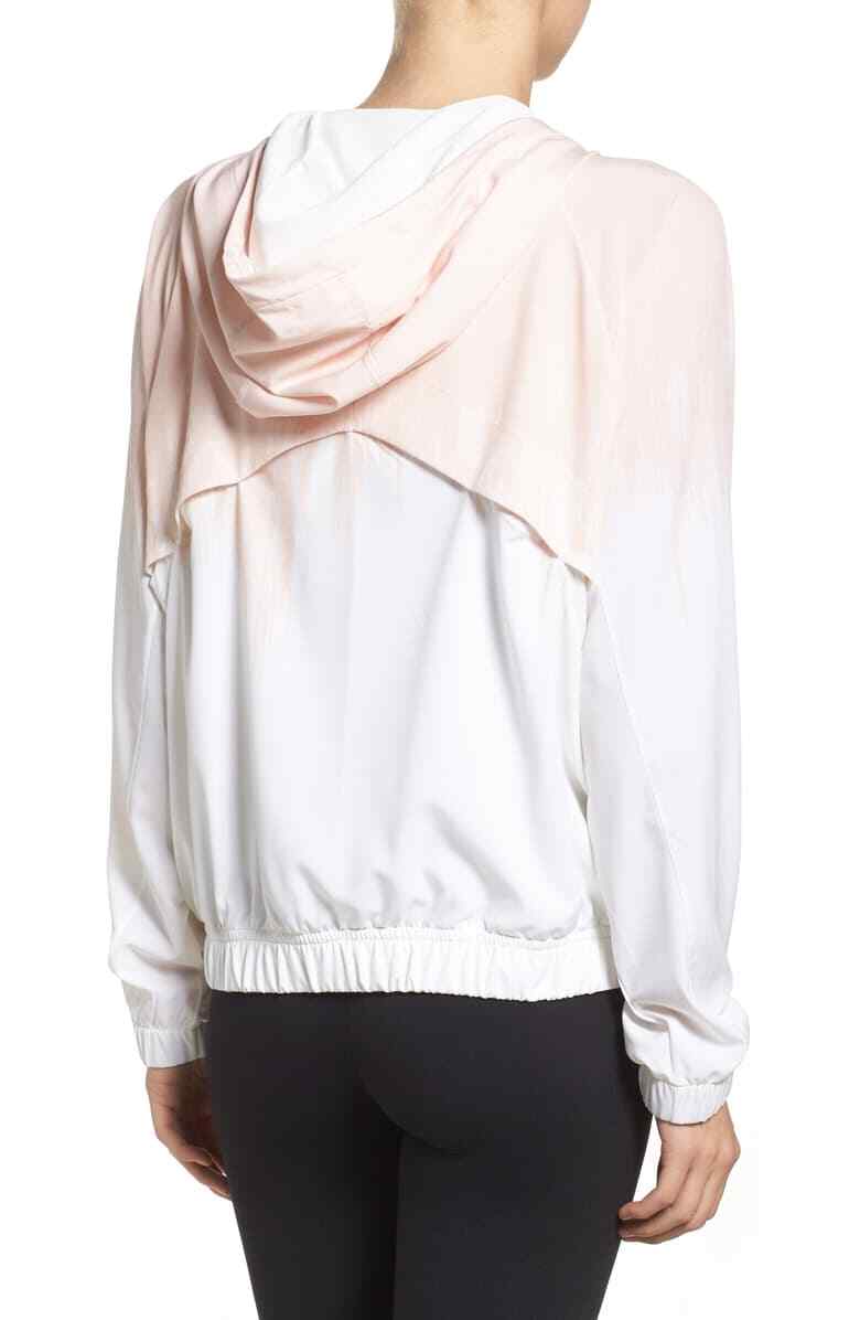 NEW Zella Style Game Training Jacket in White/Peach - Size M #NA256 | eBay