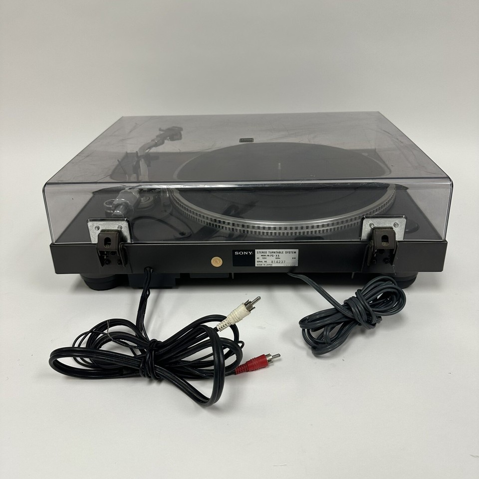Sony Direct Drive: Stereo Turntable System I PS-X5 - TESTED (a) | eBay