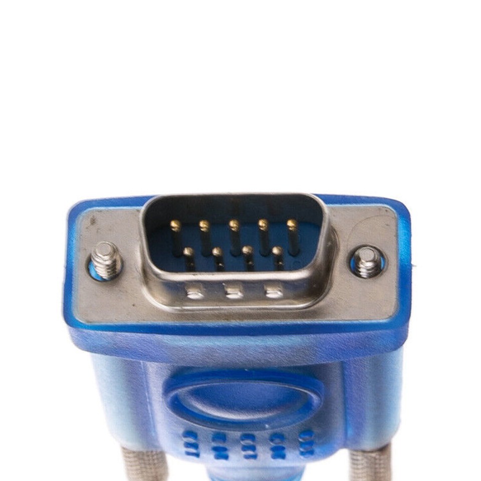 For USB 2.0 To RS232 COM Port 9 Pin Serial DB25 DB9 Adapter Cable ...