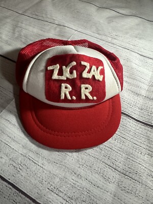 Zig Zag R.R. Baseball Cap Vintage | eBay