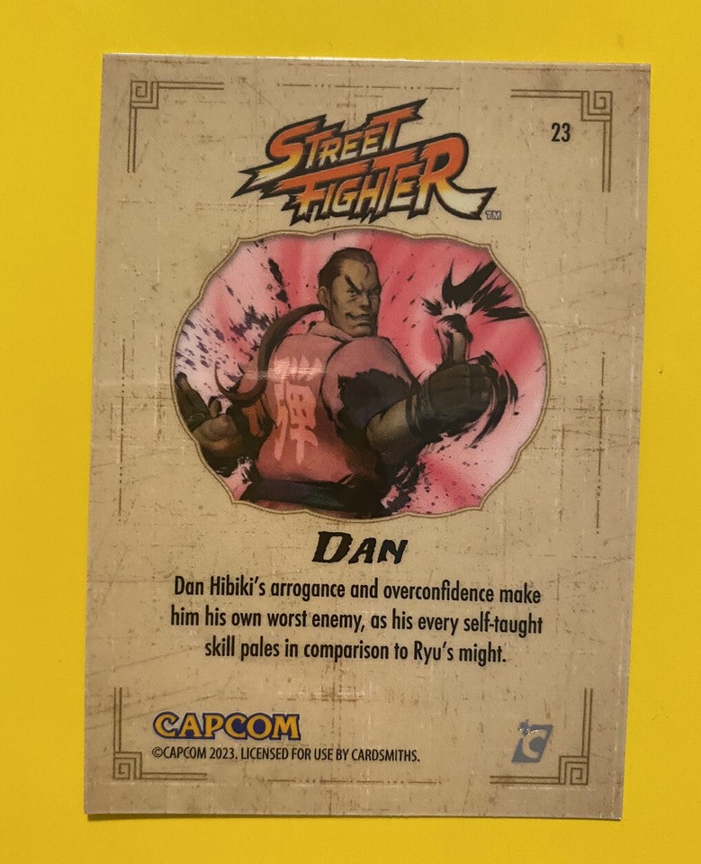2023 Cardsmiths Capcom Street Fighter Series 1 Card #23 Dan Hyperwave ...