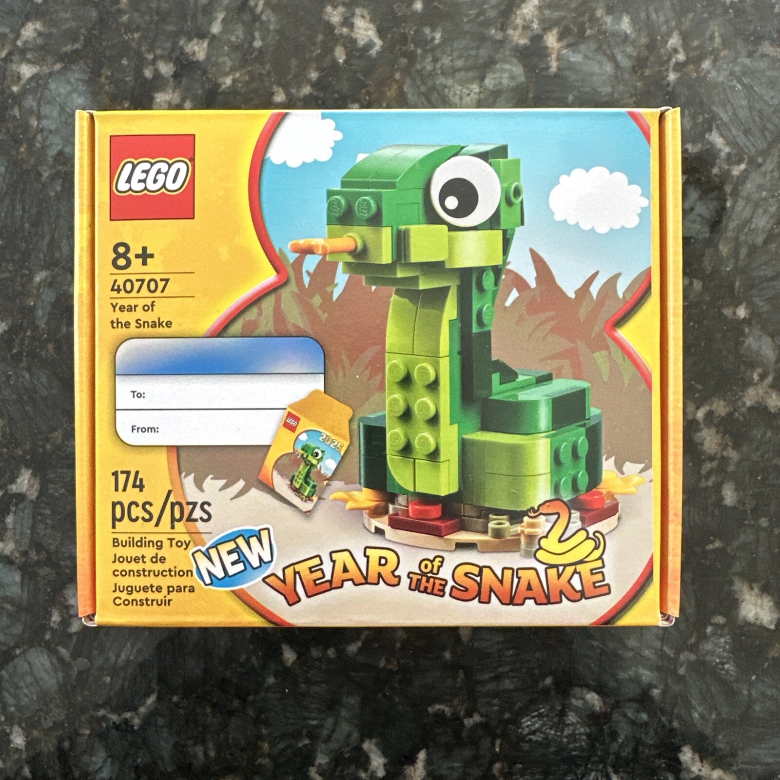 NEW LEGO Year of the Snake GWP Set # 40707 Sealed/Unopened In Hand New ...