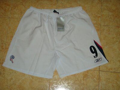 Bolton Wanderers Soccer Shorts Reebok BWFC England RBK Football Hose ...