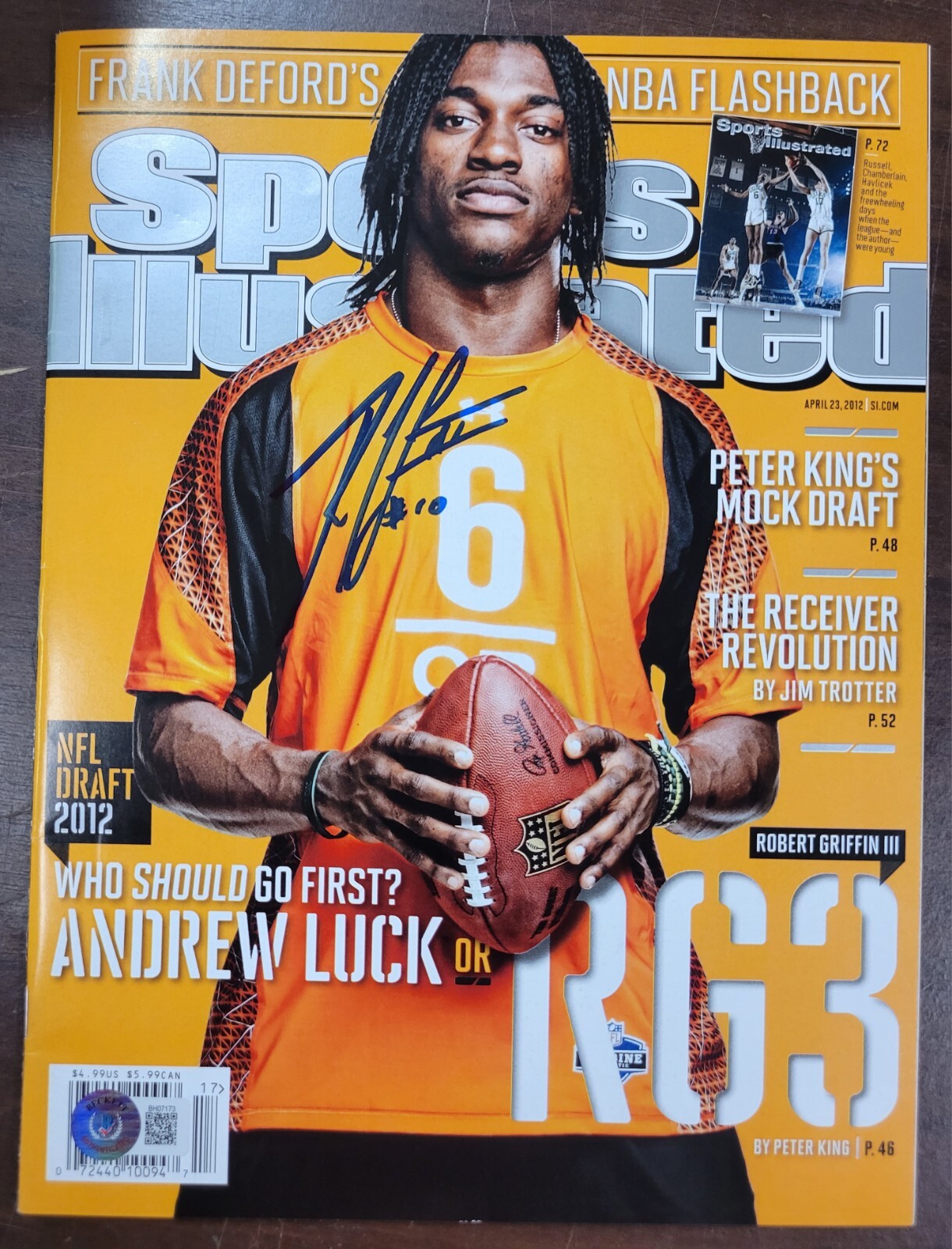Robert Griffin III Autographed Memorabilia | Signed Photo, Jersey ...