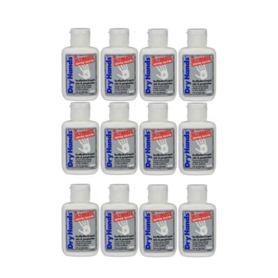 DRY HANDS 2 oz.(12 PACK CASE) Sport Grip Powder for Pole Dancing ...