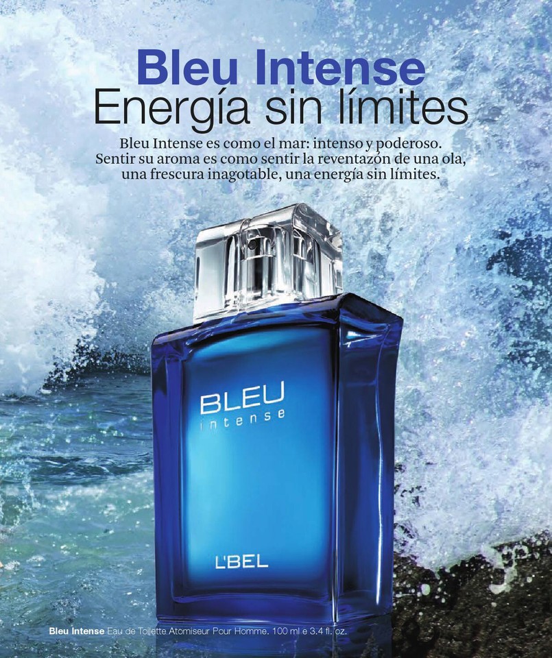 2 X Bleu Intense by L'BEL Perfume for Men CYZONE, ÉSIKA 3.4 fl.oz Blue ...