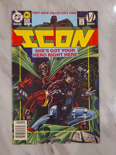 Icon #1 Variant Cover Milestone Universe (1993) DC Comics | eBay