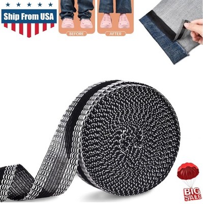 Hemming Tape for Pants Iron-On Instant Hem Tape No Sew Jeans Pants ...