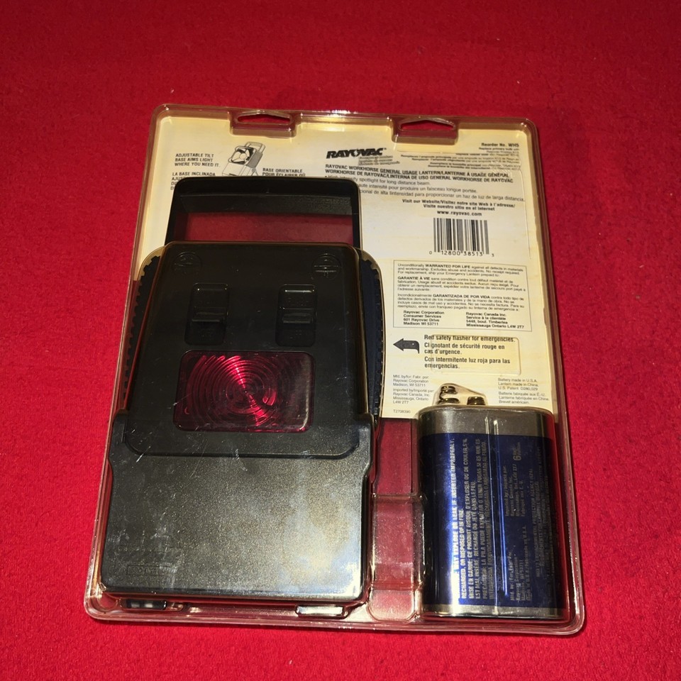 Rayovac WorkHorse Emergency Road Side Lantern New In Package ...