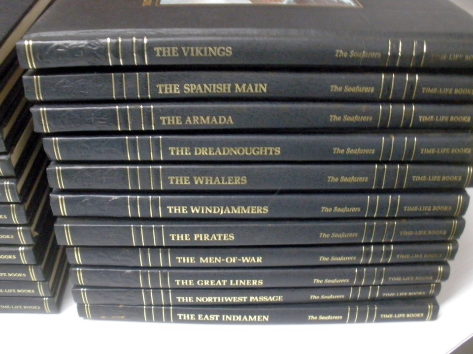 Vintage The Seafarers Time-Life Books Complete Series 22 Hardcover Book ...