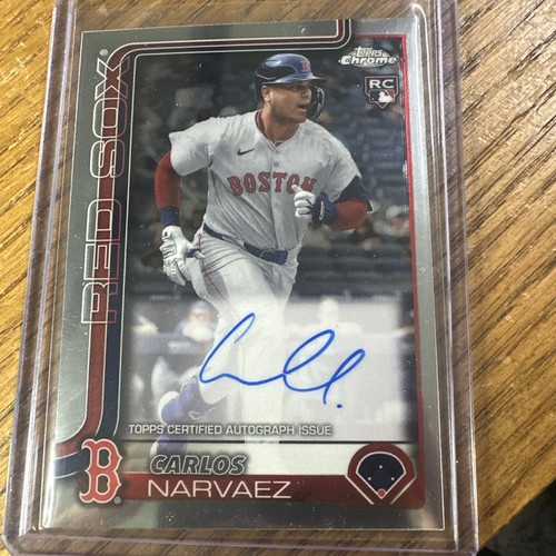 2025 Topps Chrome Auto Carlos Narvaez | eBay