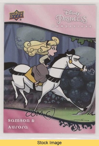 2019 Upper Deck Disney Princess Companions Silver Samson & Aurora #80 ...