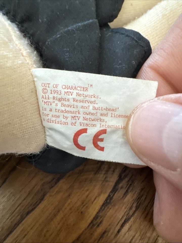 Vintage BEAVIS and BUTT-HEAD Plush Dolls MTV 1993 Mike Judge Butthead ...