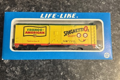 Vintage LIFE-LIKE Model Train SPAGHETTI O's 40' Box Car #8429 ~ HO ...