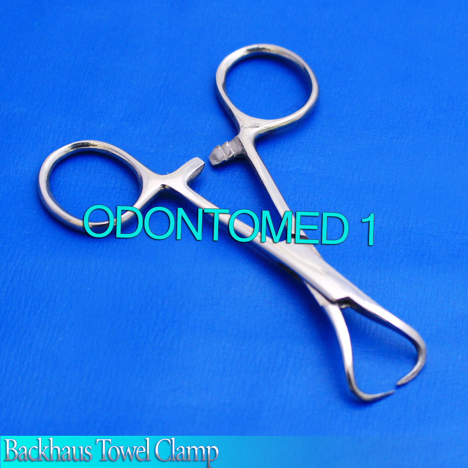 10 Pcs Veterinary Backhaus Towel Clamp forceps 3.5" Stainless Steel ...