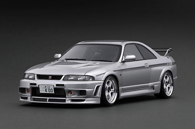 1/18 Ignition model Nissan Skyline R33 GT-R 400 R in Silver 1/18 Ignition model Nissan Skyline R33 GT-R 400 R in Silver