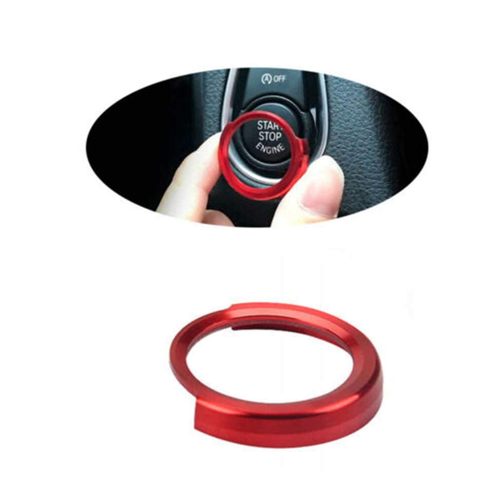 Red Engine Start Stop Button Switch Frame Cover Trim for BMW F30 F20 | eBay